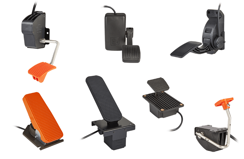 Electronic sensors, pedals and manual controls | Elen