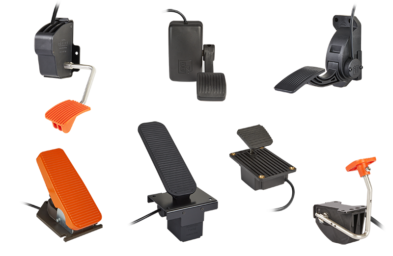 Electronic sensors, pedals and manual controls | Elen