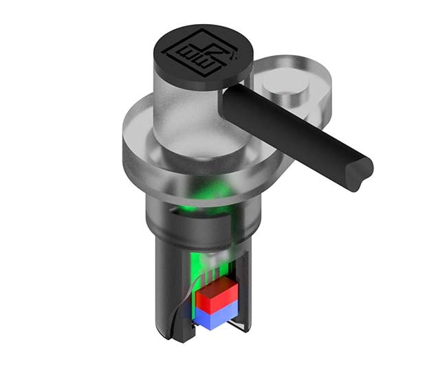 Flanged Hall effect speed sensors